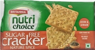 Britannia Nutri Choice Nature Sugar Free Cracker Spice Jeera Biscuits ...